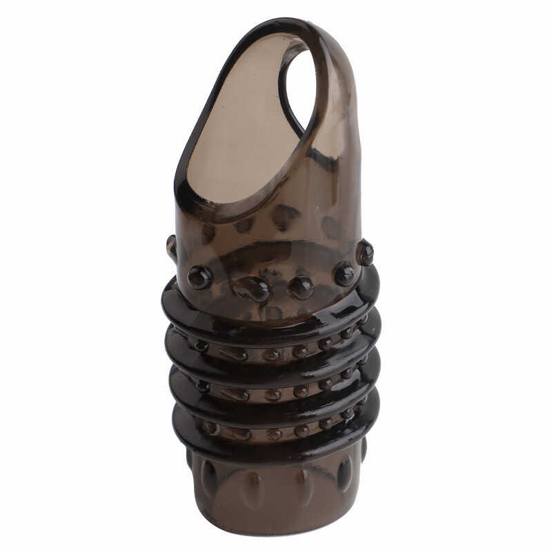 UK Male-Sleeve-Penis-Long-pump-Enhancer-Girth-Ring-Enlarger-Extender ...