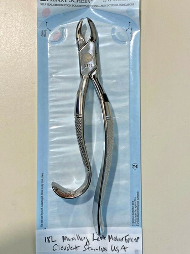 18L MAXILLARY UPPER LEFT MOLAR DENTAL EXTRACTION FORCEP CLEVDENT ...