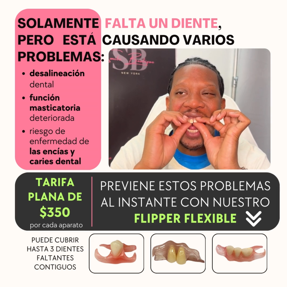 Nesbit, Flexi Flipper, Molar Flipper, Missing Canine Tooth, Flipper ...