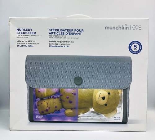 Munchkin 59S Portable Nursery & Toy Sterilizer Disinfect Storage Bag ...