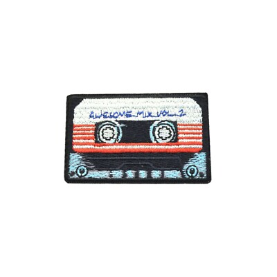 Guardians Of The Galaxy Awesome Mix Tape Vol 2 Iron On Patch Starlord ...