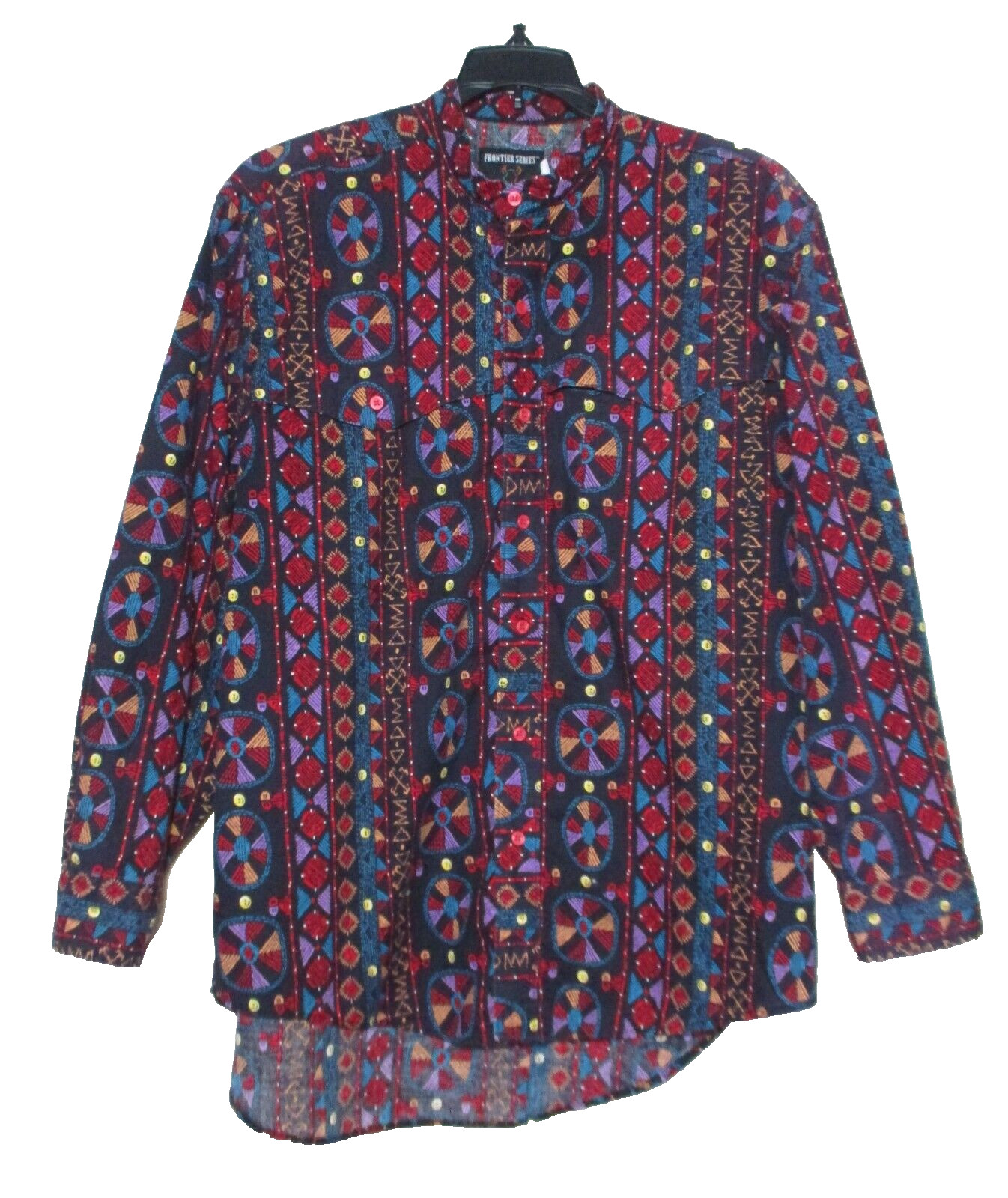 Vintage Frontier Series Western Shirt Large Men Multi… - Gem