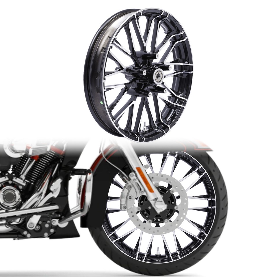 21" Front 18" Rear Wheel Rim For Harley Touring Street Glide Road King ...