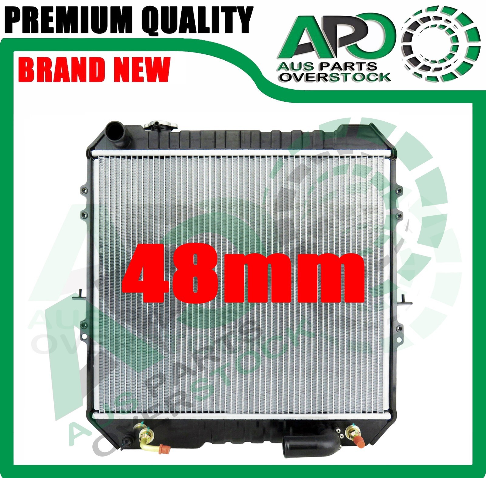 Premium Radiator FOR Toyota Hilux LN106 LN107 LN111 2.8L 88-97 Diesel ...