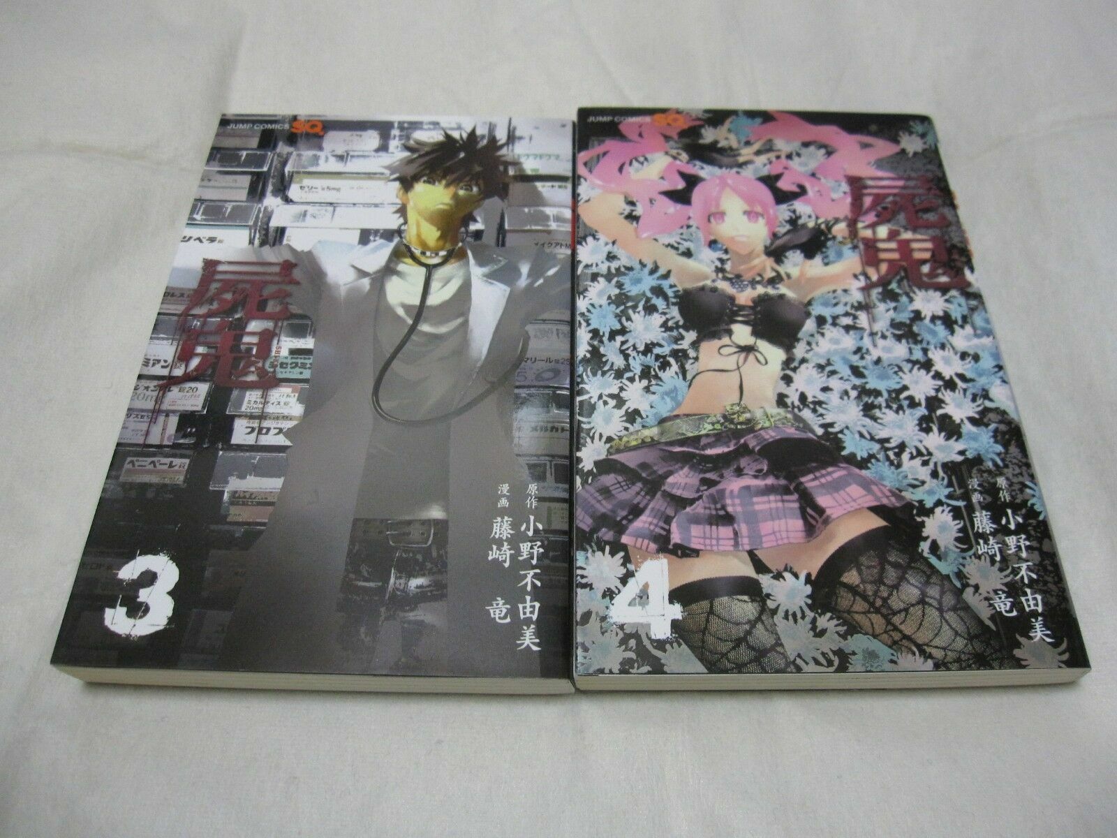 USED Shiki Corpse Deamon Vol.1-11 + Visual Works Book 12 Set Japanese ...