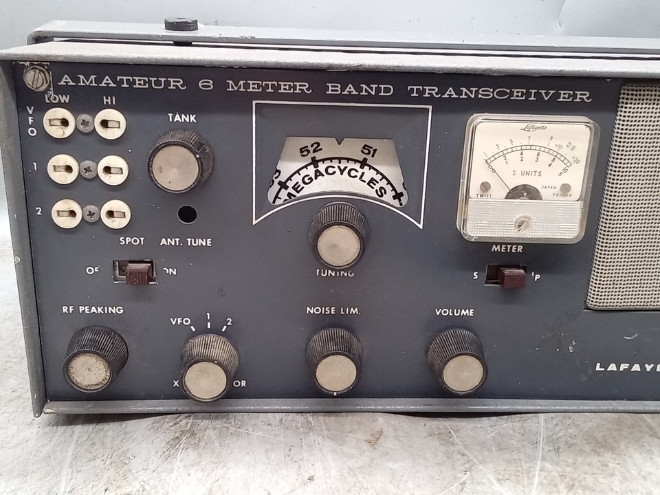 Lafayette HE-45a Ham Radio Amateur 6 Meter Band Transceiver | eBay