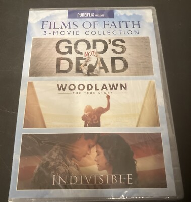 God’s Not Dead / Woodlawn / Indivisible (DVD set) widescreen.BRAND NEW ...