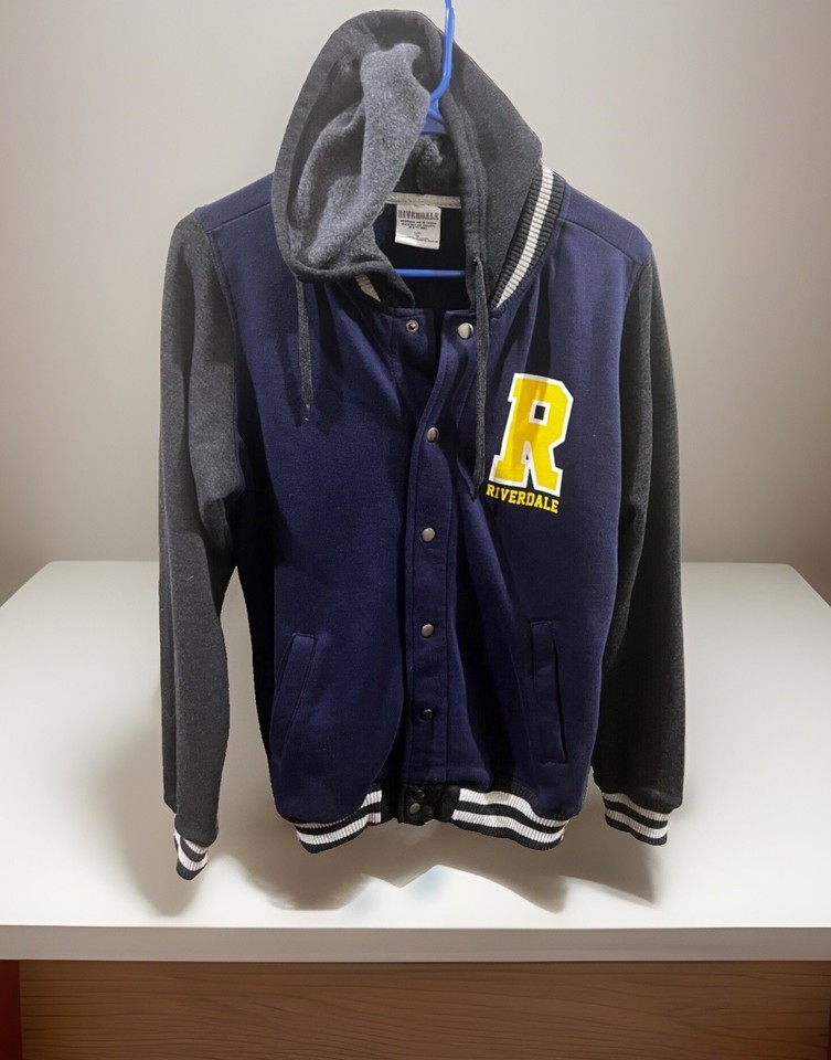 ARCHIES CARTOON COMIC RIVERDALE VARSITY JACKET PRE-OWNED Cosplay MEDIUM ...