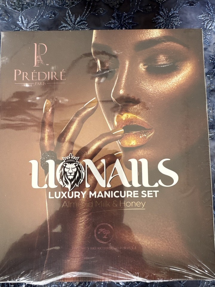 Lionails Luxury Manicure Set Almond Milk & Honey 4pc Prédiré - Sealed ...