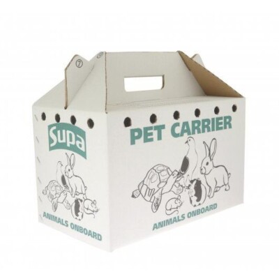 Supa Cardboard Pet Carrier | Small Animals | eBay UK