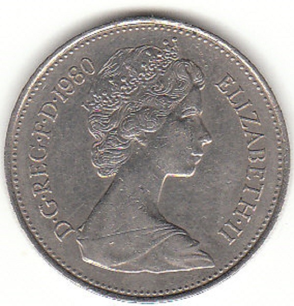 OLD Large 5p COINS 1968 to 1989 5 NEW PENCE UK & JERSEY COIN HUNT L@@K ...