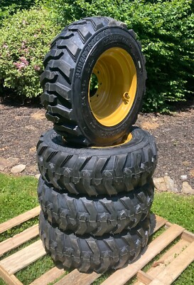 4-10-16.5 SKS-1 Skid Steer Tires/Rims/Wheels for Caterpillar 216,226 ...