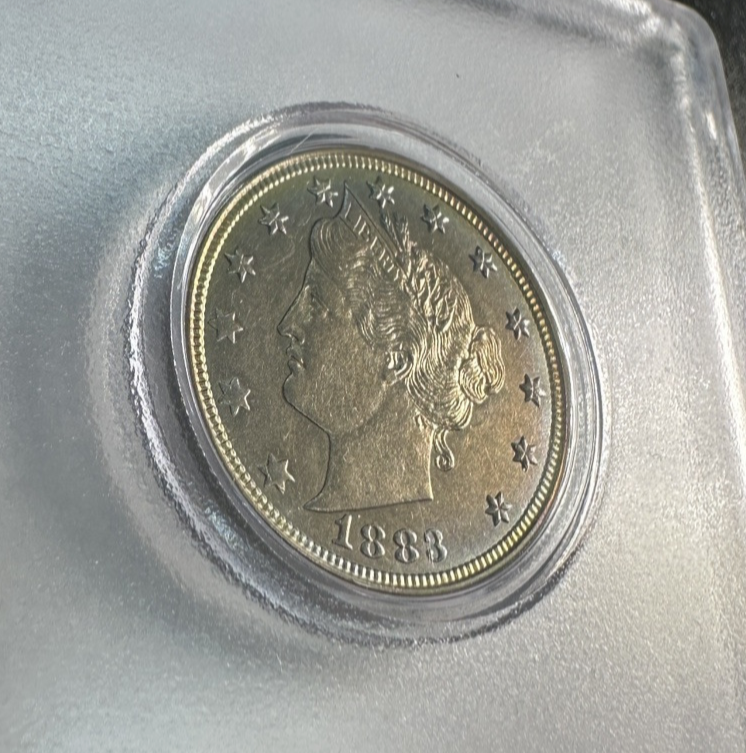 1883 Liberty Nickel No Cents 5C Philadelphia Mint SEE VIDEO. WOW!! | eBay