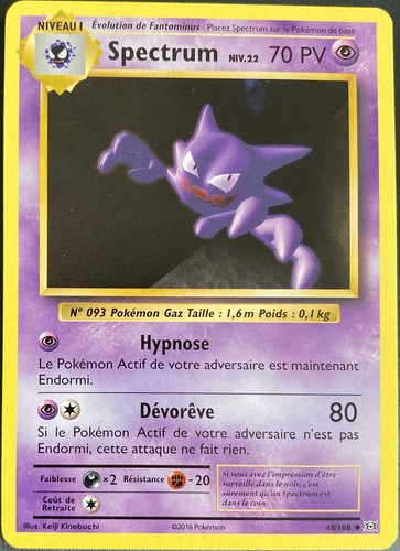 carte pokemon 48/108 SPECTRUM | eBay
