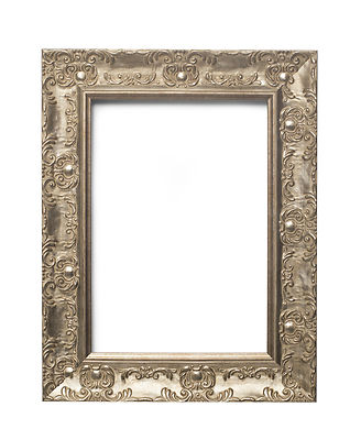 WIDE Ornate Shabby Chic Antique swept Picture frame photo ANTIQUE ...