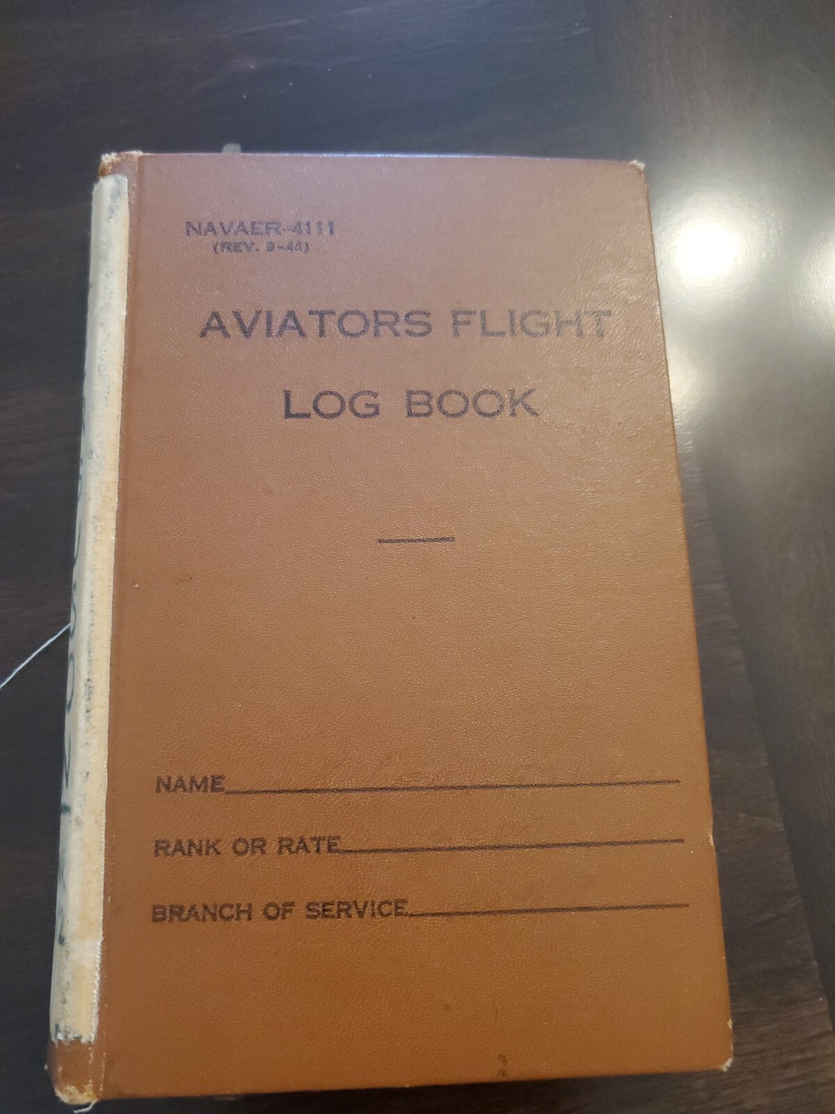 Aviators Flight Log Book U.S. Navy 1948-1955 / Air navigator's Hand ...