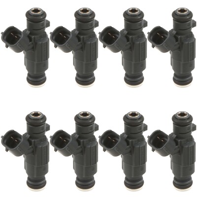 Bosch OEM Set of 8 MPFI Fuel Injectors for Audi A6 A8 Quattro S4 VW ...