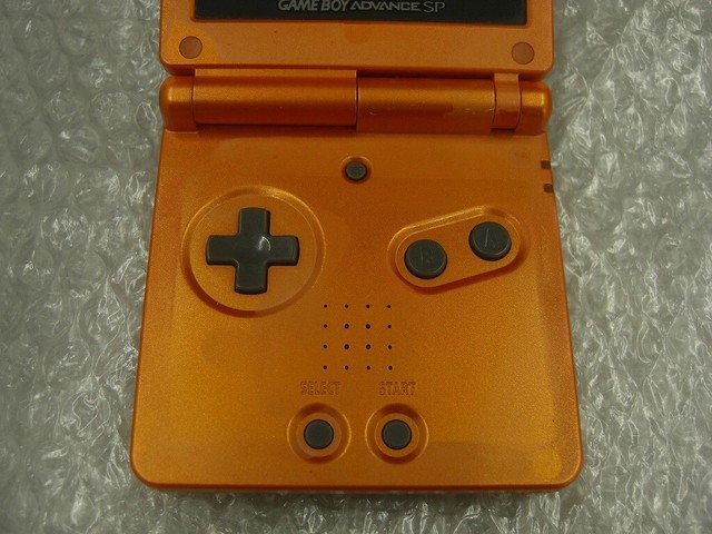 Nintendo Game Boy Advance SP Pokemon Center New York Orange Handheld ...
