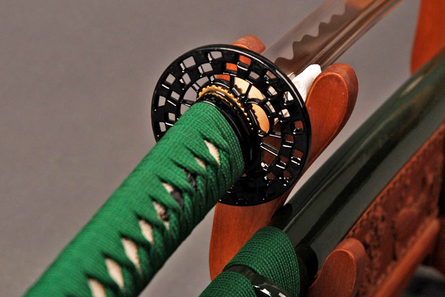 40''Green Full Tang Sword T10 Steel Sharp Unokubitsukuri Japanese ...
