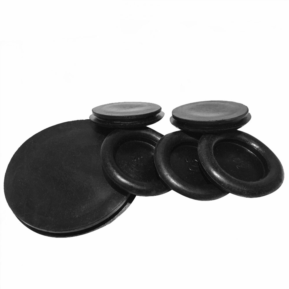 Blanking Blind Rubber Grommets Single Sided Closed Wire Protect Bungs ...