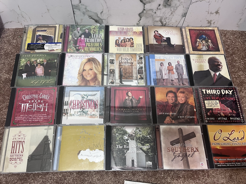 75 Christian Music CD Lot Various Gospel Faith Hymns Worship Soul Love ...