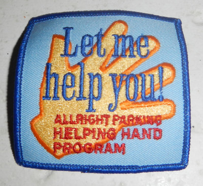 NEW Vintage Allright Parking Houston Texas TX Company Helping Hand ...