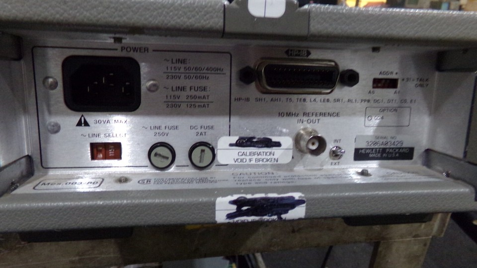 Hewlett Packard Model: 5386A Frequency Counter | eBay