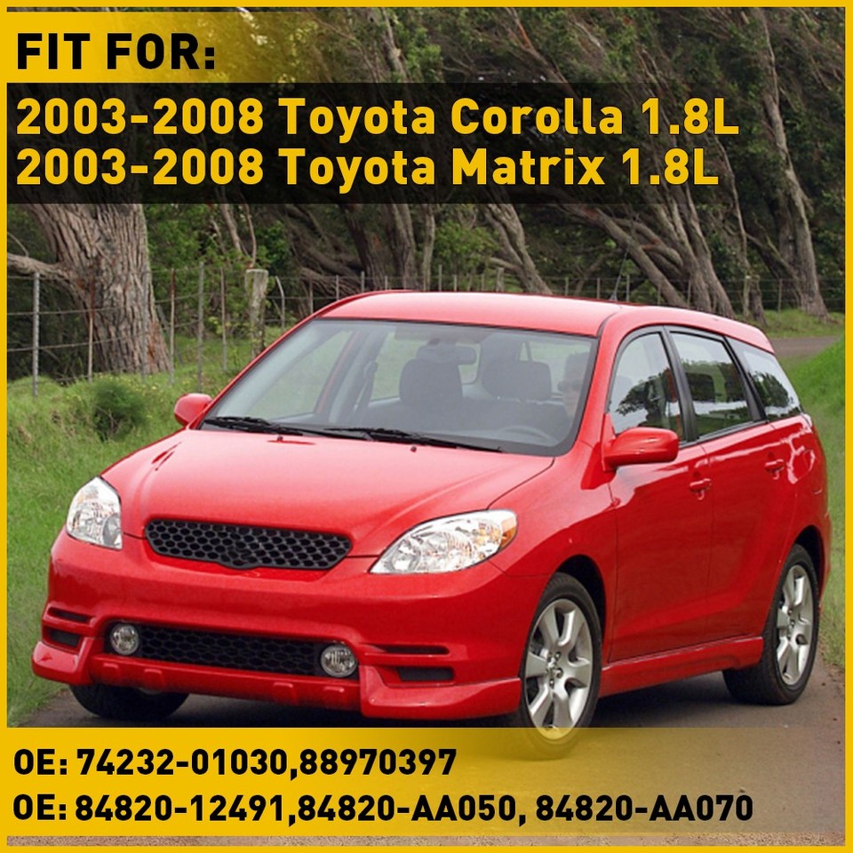 Front Left Side Window Control Switch & Bezel Kit For 2003-2008 Toyota ...