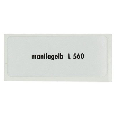 Volkswagen Type 3 Sticker L 560, Manilla Yellow New | eBay