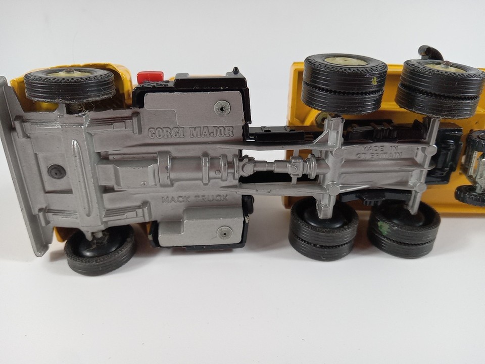 Vintage Corgi Major 1106 Mack Container Truck Tractor Trailer 1/43 ...