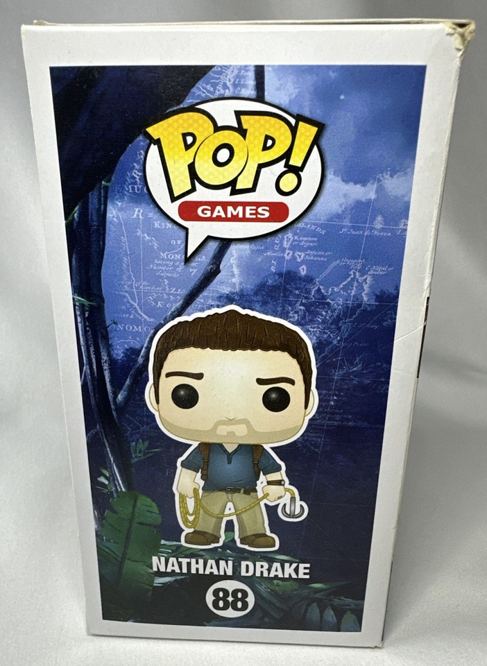 Funko Pop! Vinyl Uncharted Nathan Drake #88 In Box 849803086367| eBay