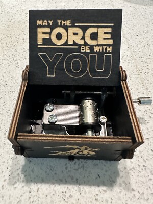 Star Wars music box new in box plays theme song Collectible | eBay
