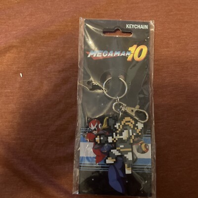 Megaman 10 Bass Keychain | eBay
