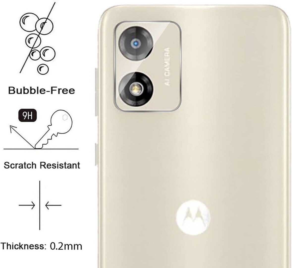 Camera Lens For Moto Edge 40 Neo G35 G85 E14 G54 G75 Tempered Glass ...
