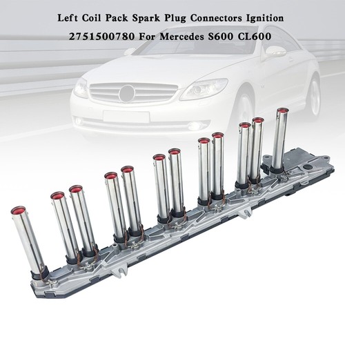 Left Coil Pack Spark Plug Connectors Ignition 2751500780 For Mercedes ...