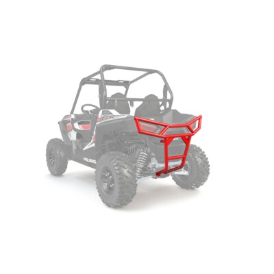 Polaris UTV 2014-2020 RZR 900 RZR 1000 Indy Red Rear Deluxe Bumper ...