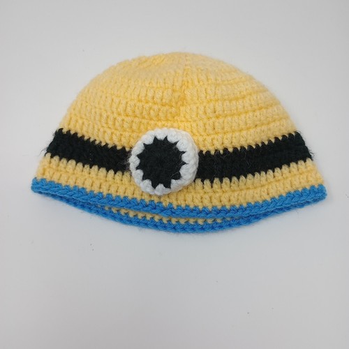 Minion Minions Handmade Knitted Baby Toddler Hat Cap | eBay