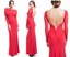 STUNNING DEEP V BACKLESS ULTRA LOW BACK LONG DRESS GOWN WEDDING FORMAL ...