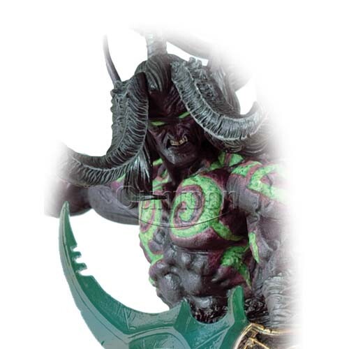 World of Warcraft WOW Deluxe Collector Figure: Illidan (Demon Form ...