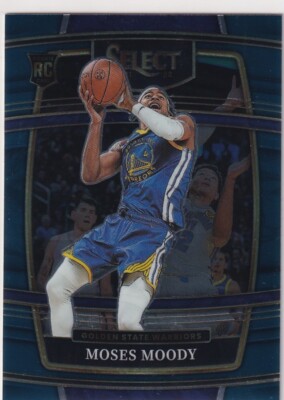 2021-22 SELECT BASKETBALL RC MOSES MOODY GOLDEN STATE WARRIORS ROOKIE ...