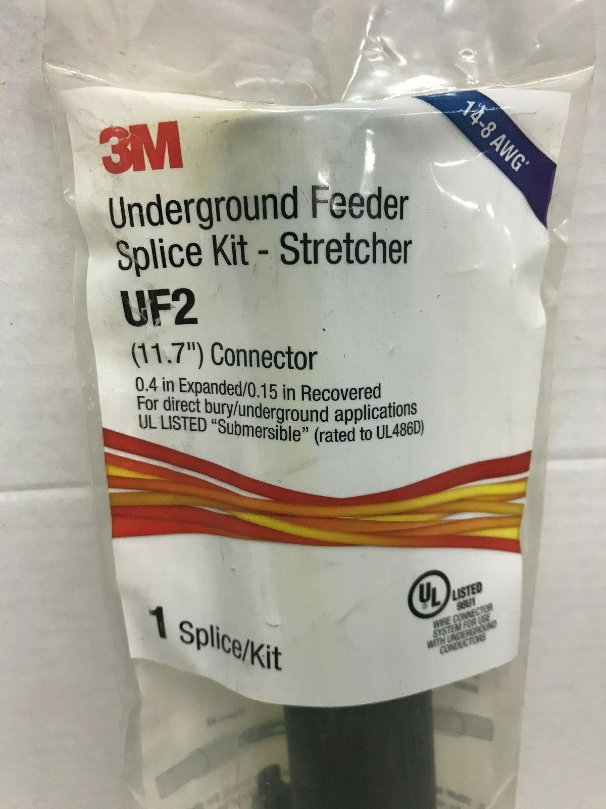 3M UF2 Underground Feeder Splice Kit - Stretcher 14-8 AWG | eBay