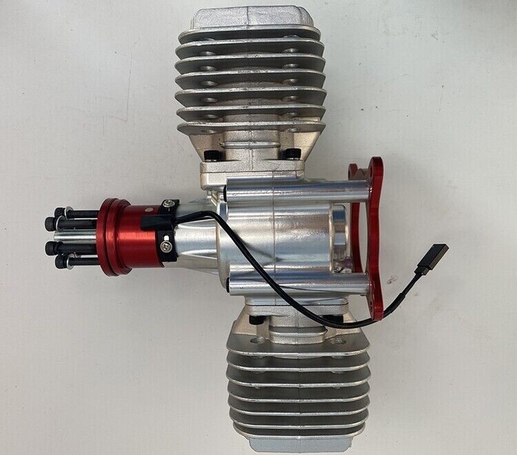 New Version RCGF 120cc TWIN Cylinder Gasoline RC Engine for Plane NEW ...