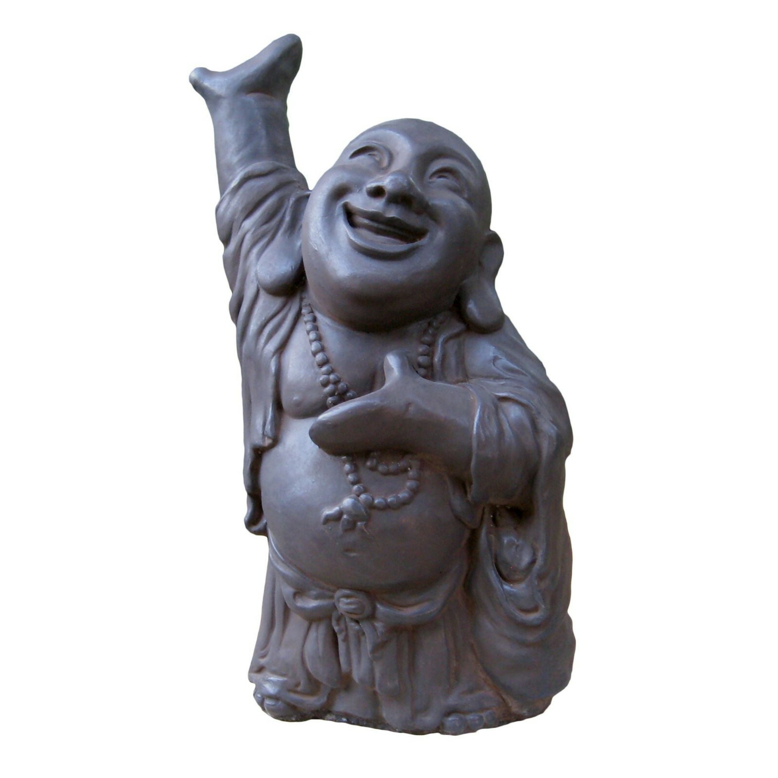 Cast Stone Cement Hotai Buddha Outdoor Garden Statue "The Laughing ...