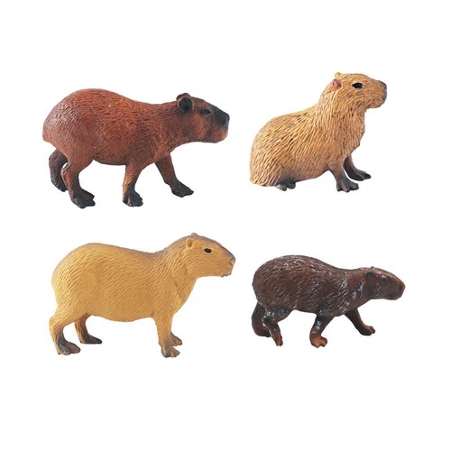 Mini Capybaras Figure Creative Capybara Statue Pour Garçons Filles ...