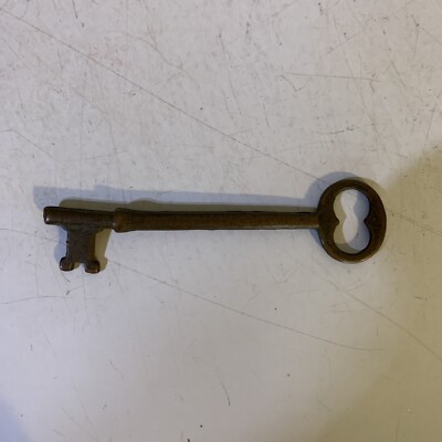 Vintage Brass Skeleton Key 3" Long No. 2 Stamped | eBay