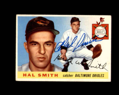 Hal Smith Signed 1955 Topps Baltimore Orioles Autograph | eBay