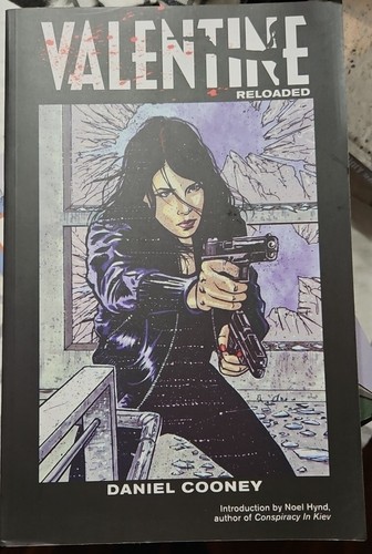 Daniel Cooney VALENTINE RELOADED comic Book Red Press Actual Drawing By ...