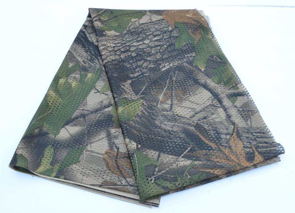 Camouflage Rifle Sniper Veil Netting Mesh Gun Wrap Material - Camo ...