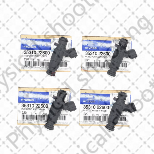 4PC FUEL INJECTOR for 2000-2005 HYUNDAI ACCENT Elantra 1.6L 2.0L 3531022600 OEM | eBay
