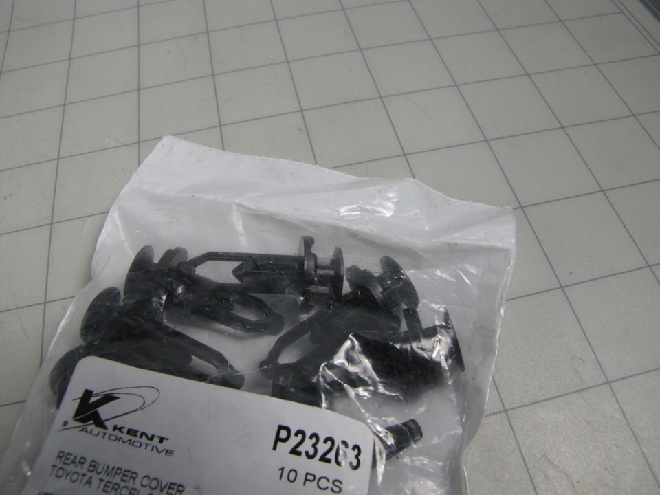 10-pk Kent Automotive P23263 Rear Bumper Cover Retainer for Toyota ...